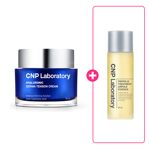 CNP 히알루로닉 더마텐션 크림 50ml +(증정)CNP 프로폴리스앰플에센스50ML | LG생활건강 가족몰