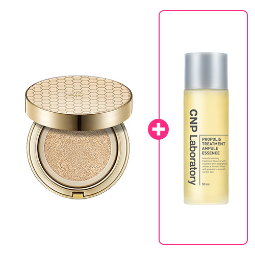 CNP프로폴리스앰플인매트쿠션 21호 +(증정)CNP 프로폴리스앰플에센스50ML | LG생활건강 가족몰