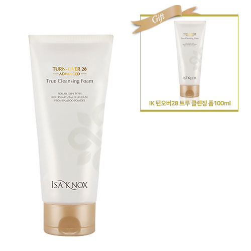이자녹스 턴오버28 어드밴스드 트루 클렌징 폼180ml+(증정) 턴오버28 트루 클렌징 폼100ml | LG생활건강 가족몰