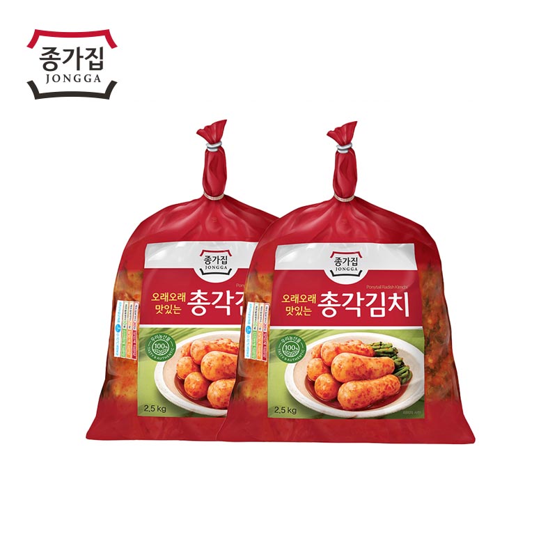 [종가집](기획)총각김치2.5kg*2ea(온라인) | LG생활건강 가족몰