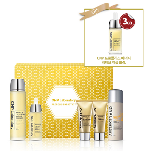 [한주특가]차앤박 CNP 프로폴리스 앰플&에센스 기획+(증정) CNP 프로폴리스에너지액티브앰플 5ml*3개 | LG생활건강 가족몰